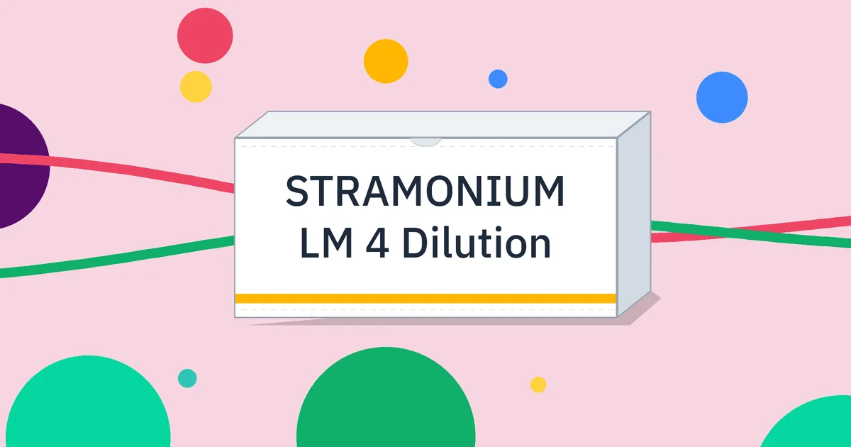 Symbolbild: Packung mit der Aufschrift STRAMONIUM LM 4 Dilution (PZN 13201740) – Verfügbarkeit und Bezug in Apotheken in Frankfurt am Main