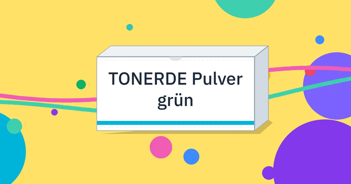 Symbolbild: Packung mit der Aufschrift TONERDE Pulver grün (PZN 17550354) – Verfügbarkeit und Bezug in Apotheken in Frankfurt am Main