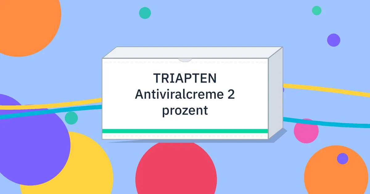 Symbolbild: Packung mit der Aufschrift TRIAPTEN Antiviralcreme 2 prozent (PZN 04909517) – Verfügbarkeit und Bezug in Apotheken in Frankfurt am Main
