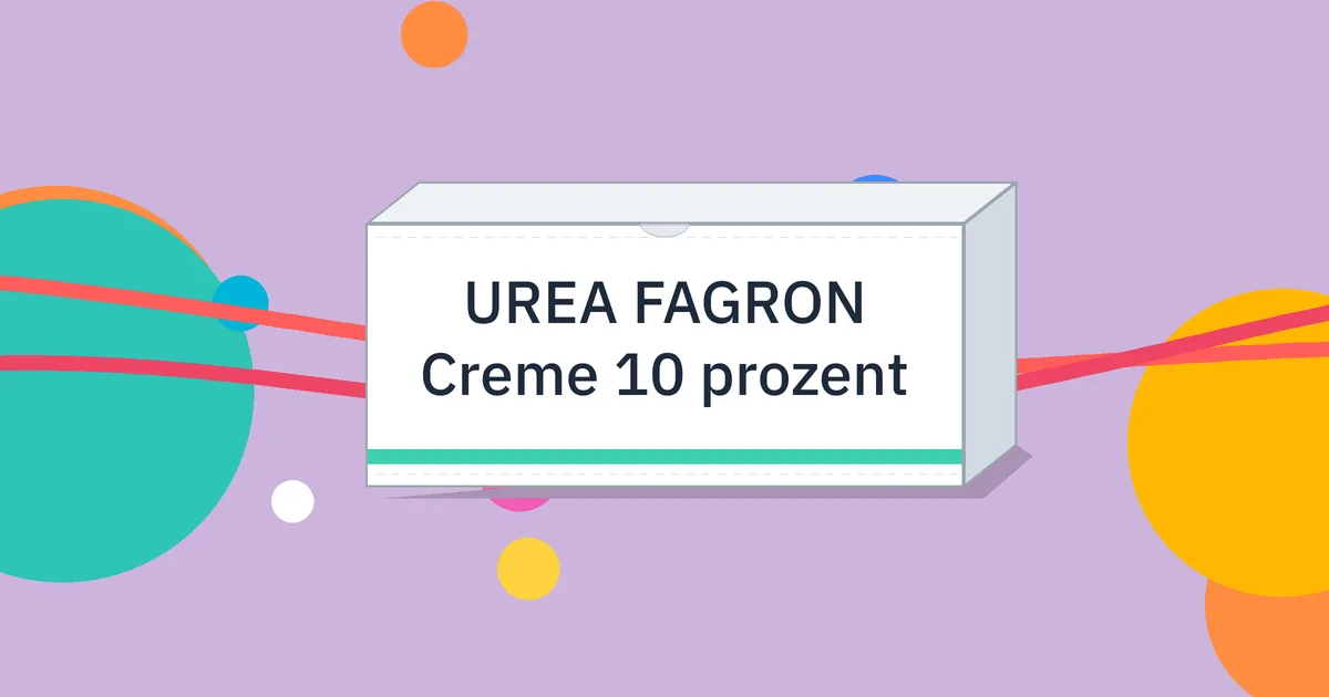 Symbolbild: Packung mit der Aufschrift UREA FAGRON Creme 10 prozent (PZN 05461102) – Verfügbarkeit und Bezug in Apotheken in Frankfurt am Main