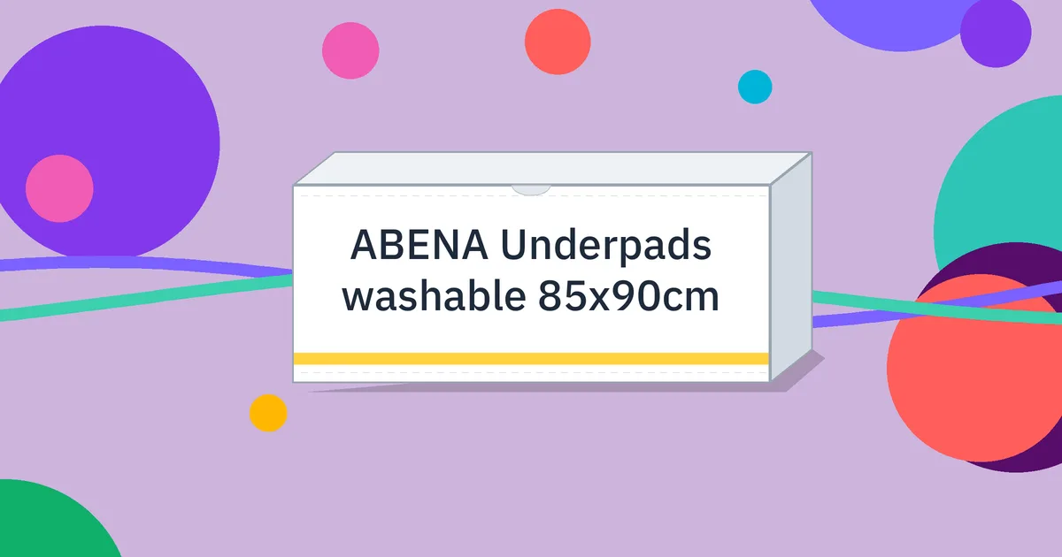 Symbolbild: Packung mit der Aufschrift ABENA Underpads washable 85x90cm (PZN 18744994) – Verfügbarkeit und Bezug in Apotheken in Frankfurt am Main