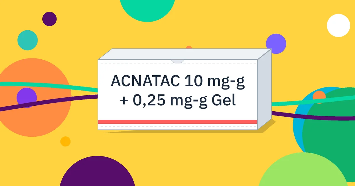 Symbolbild: Packung mit der Aufschrift ACNATAC 10 mg-g + 0,25 mg-g Gel (PZN 10168835) – Verfügbarkeit und Bezug in Apotheken in Frankfurt am Main