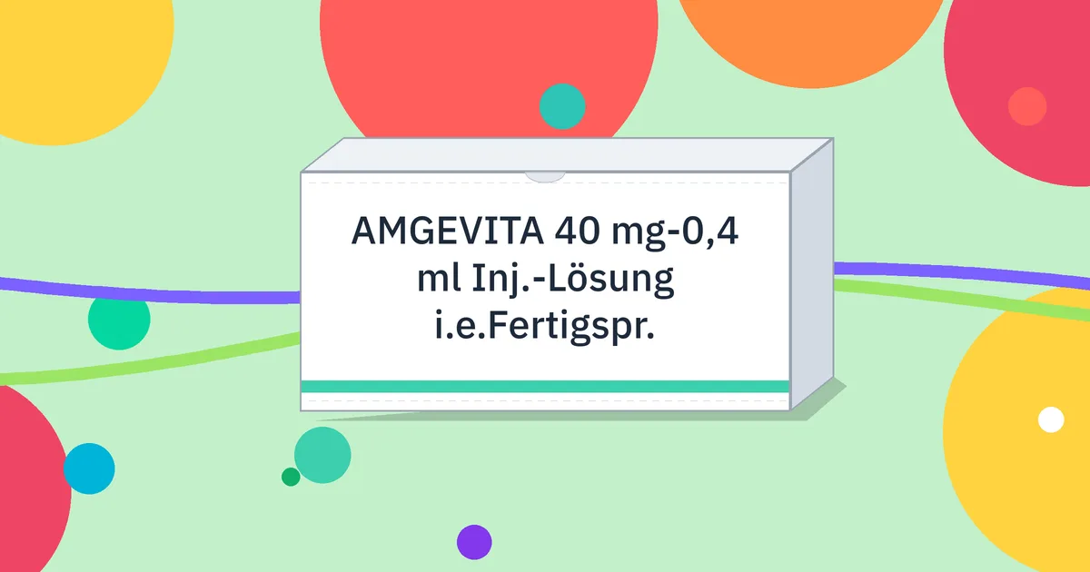 Symbolbild: Packung mit der Aufschrift AMGEVITA 40 mg-0,4 ml Inj.-Lösung i.e.Fertigspr. (PZN 19817117) – Verfügbarkeit und Bezug in Apotheken in Frankfurt am Main