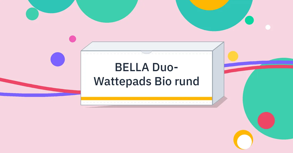 Symbolbild: Packung mit der Aufschrift BELLA Duo-Wattepads Bio rund (PZN 10111798) – Verfügbarkeit und Bezug in Apotheken in Frankfurt am Main
