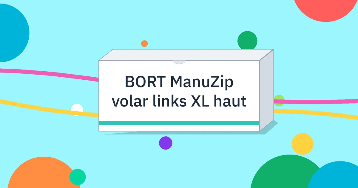 Symbolbild: Packung mit der Aufschrift BORT ManuZip volar links XL haut (PZN 03808576) – Verfügbarkeit und Bezug in Apotheken in Frankfurt am Main