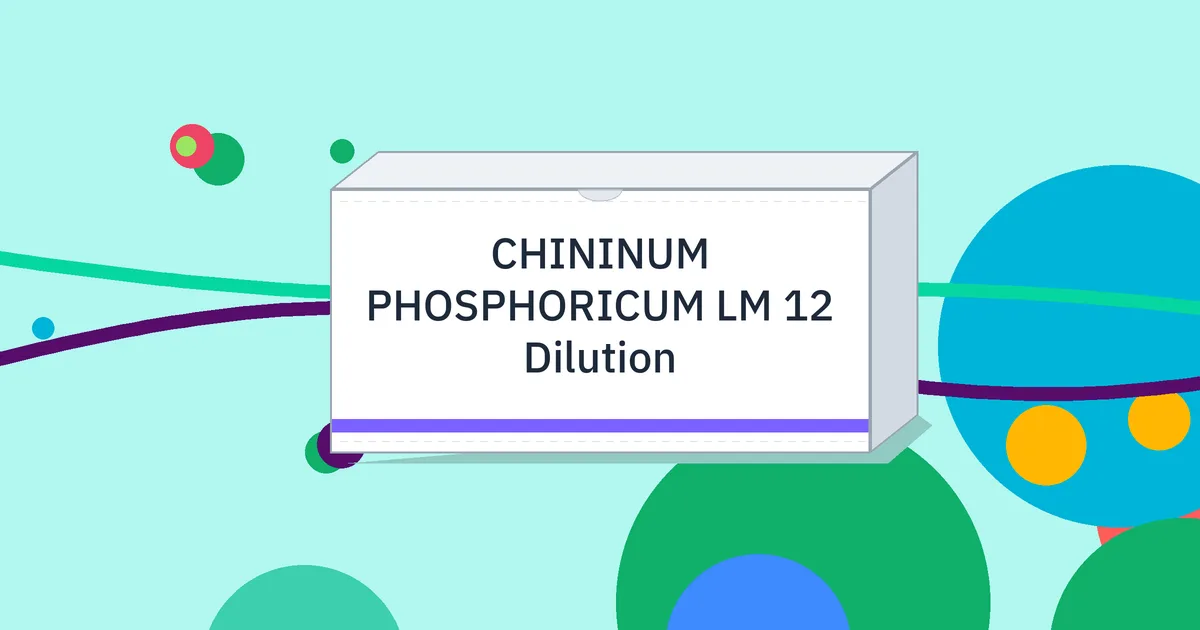 Symbolbild: Packung mit der Aufschrift CHININUM PHOSPHORICUM LM 12 Dilution (PZN 15867093) – Verfügbarkeit und Bezug in Apotheken in Frankfurt am Main