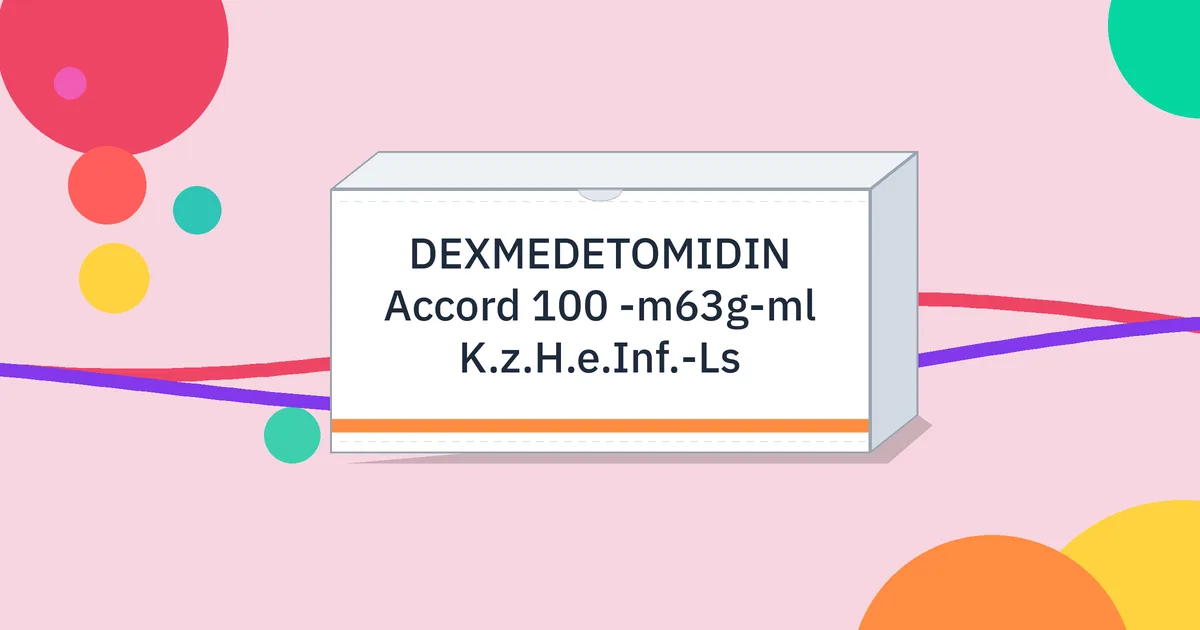 Symbolbild: Packung mit der Aufschrift DEXMEDETOMIDIN Accord 100 -m63g-ml K.z.H.e.Inf.-Ls (PZN 16634020) – Verfügbarkeit und Bezug in Apotheken in Frankfurt am Main