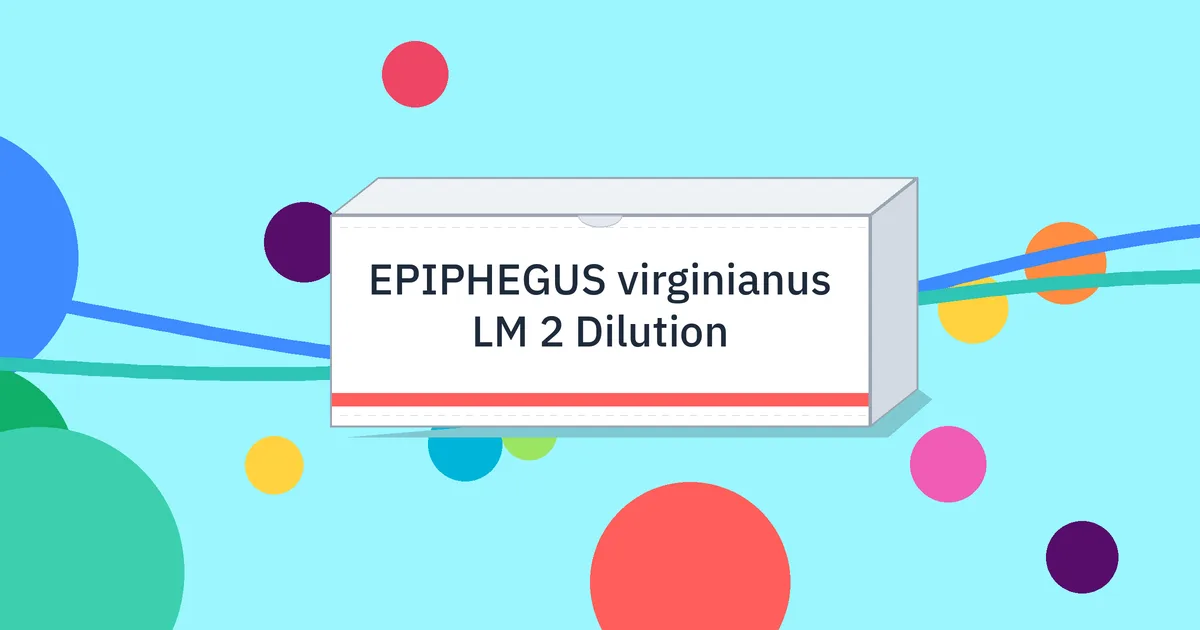 Symbolbild: Packung mit der Aufschrift EPIPHEGUS virginianus LM 2 Dilution (PZN 13472433) – Verfügbarkeit und Bezug in Apotheken in Frankfurt am Main