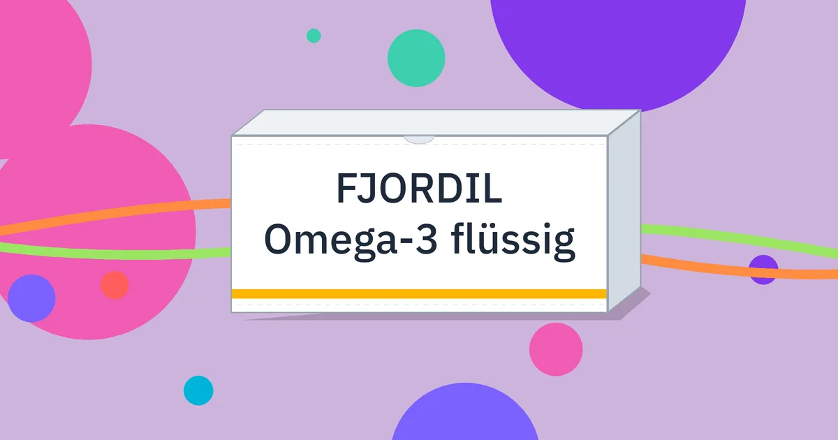 Symbolbild: Packung mit der Aufschrift FJORDIL Omega-3 flüssig (PZN 17444043) – Verfügbarkeit und Bezug in Apotheken in Frankfurt am Main