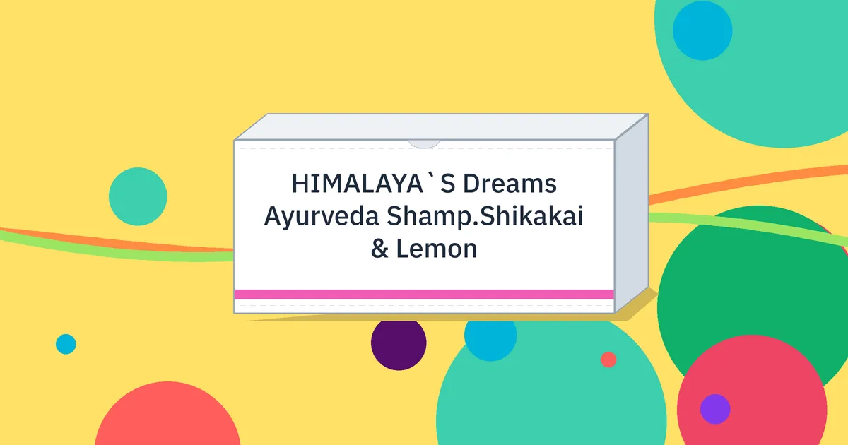 Symbolbild: Packung mit der Aufschrift HIMALAYA`S Dreams Ayurveda Shamp.Shikakai & Lemon (PZN 18204482) – Verfügbarkeit und Bezug in Apotheken in Frankfurt am Main