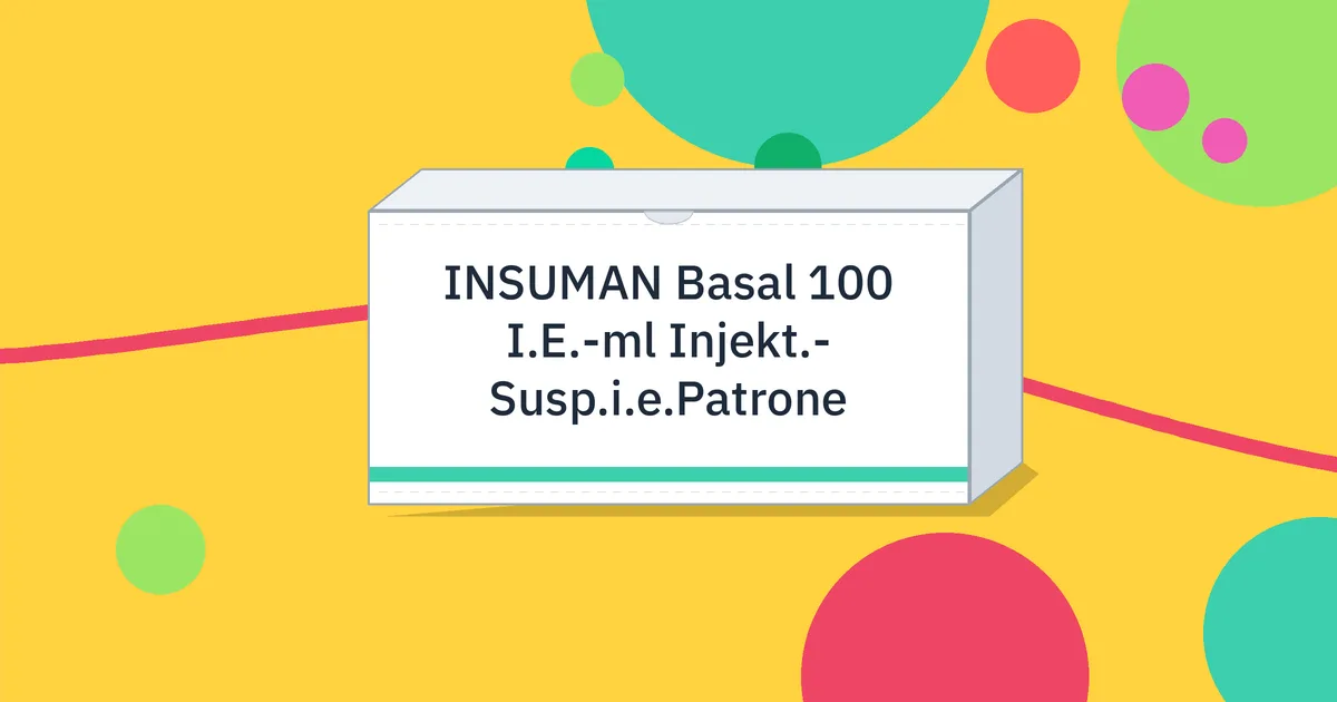 Symbolbild: Packung mit der Aufschrift INSUMAN Basal 100 I.E.-ml Injekt.-Susp.i.e.Patrone (PZN 09081626) – Verfügbarkeit und Bezug in Apotheken in Frankfurt am Main