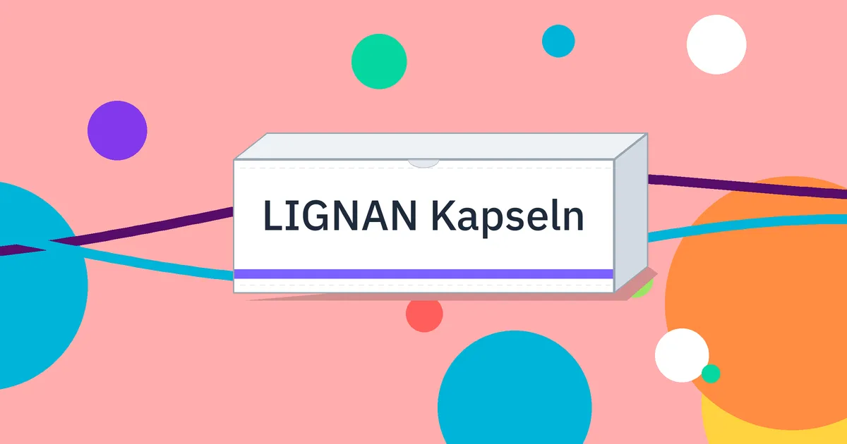 Symbolbild: Packung mit der Aufschrift LIGNAN Kapseln (PZN 03403649) – Verfügbarkeit und Bezug in Apotheken in Frankfurt am Main