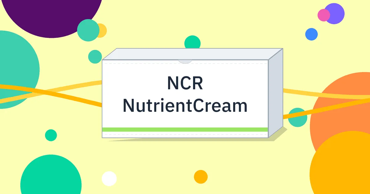 Symbolbild: Packung mit der Aufschrift NCR NutrientCream (PZN 05480855) – Verfügbarkeit und Bezug in Apotheken in Frankfurt am Main