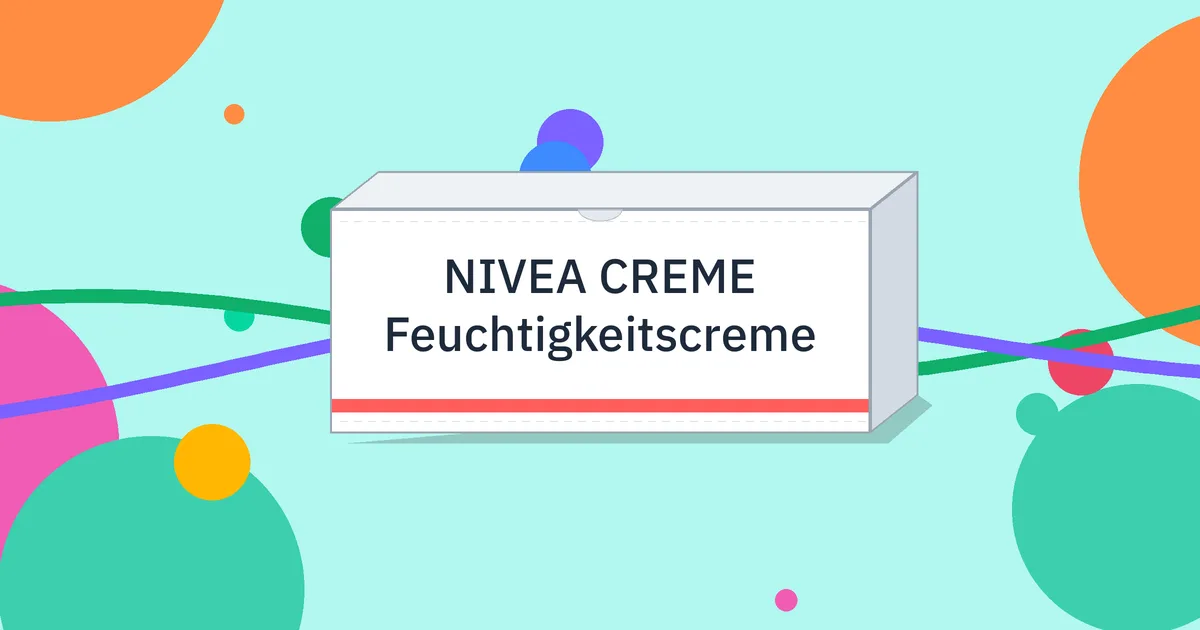 Symbolbild: Packung mit der Aufschrift NIVEA CREME Feuchtigkeitscreme (PZN 11242597) – Verfügbarkeit und Bezug in Apotheken in Frankfurt am Main