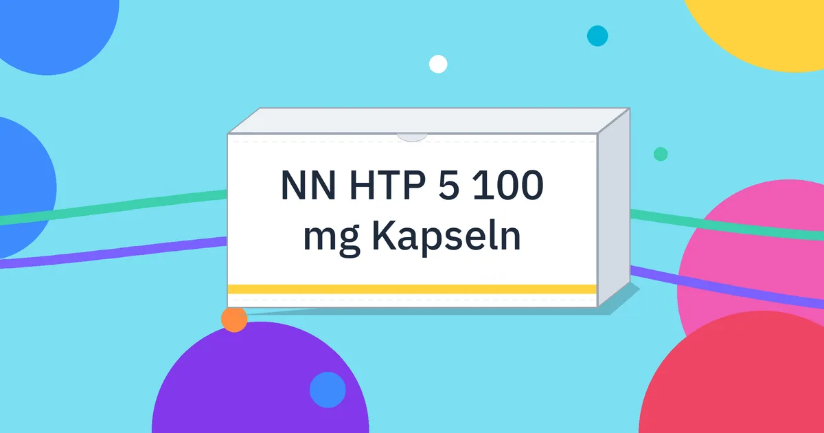 Symbolbild: Packung mit der Aufschrift NN HTP 5 100 mg Kapseln (PZN 15321454) – Verfügbarkeit und Bezug in Apotheken in Frankfurt am Main