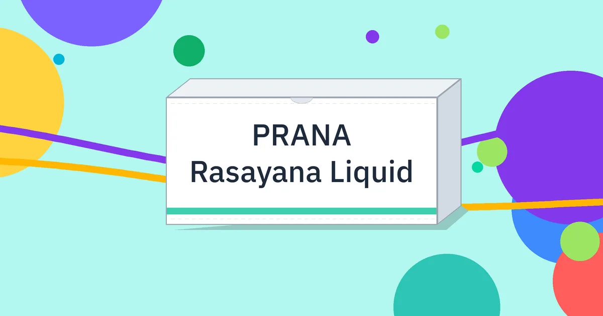 Symbolbild: Packung mit der Aufschrift PRANA Rasayana Liquid (PZN 15530465) – Verfügbarkeit und Bezug in Apotheken in Frankfurt am Main
