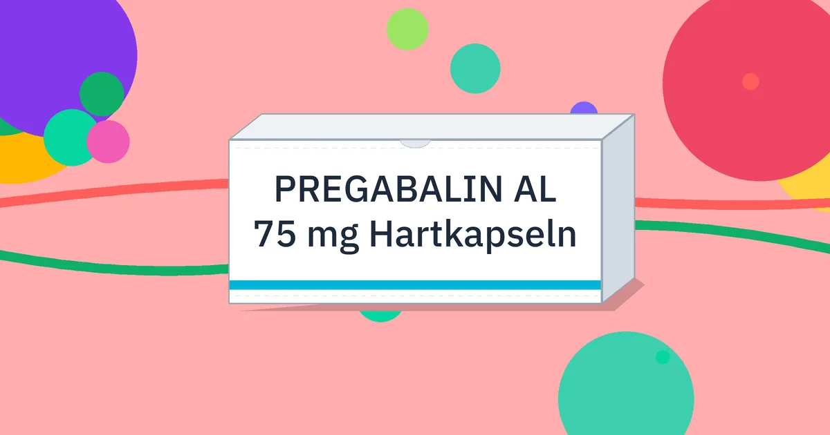 Symbolbild: Packung mit der Aufschrift PREGABALIN AL 75 mg Hartkapseln (PZN 10791770) – Verfügbarkeit und Bezug in Apotheken in Frankfurt am Main