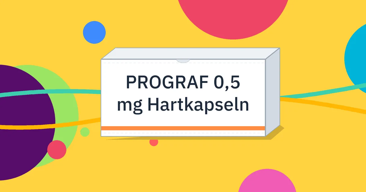 Symbolbild: Packung mit der Aufschrift PROGRAF 0,5 mg Hartkapseln (PZN 03194996) – Verfügbarkeit und Bezug in Apotheken in Frankfurt am Main