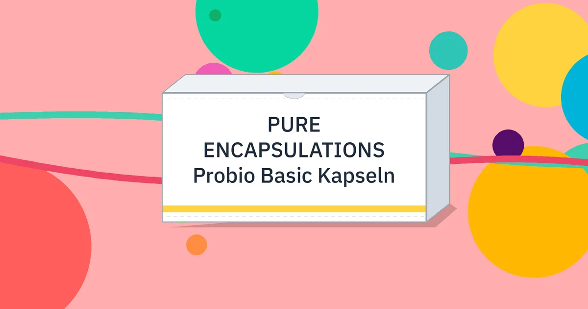 Symbolbild: Packung mit der Aufschrift PURE ENCAPSULATIONS Probio Basic Kapseln (PZN 13837076) – Verfügbarkeit und Bezug in Apotheken in Frankfurt am Main