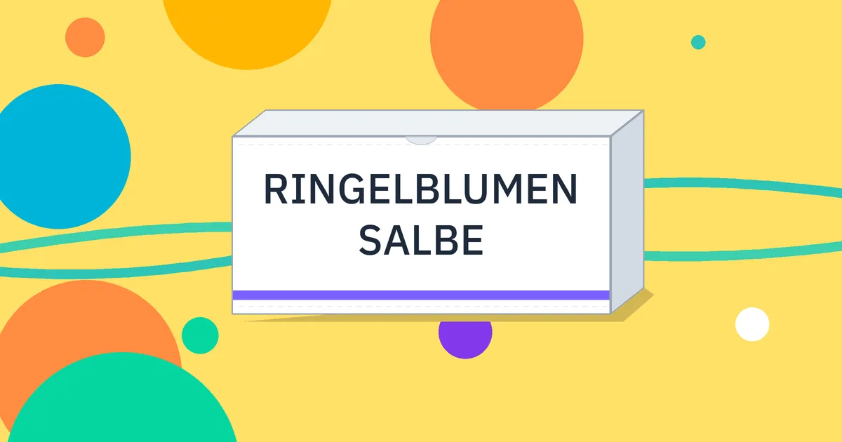 Symbolbild: Packung mit der Aufschrift RINGELBLUMEN SALBE (PZN 10253297) – Verfügbarkeit und Bezug in Apotheken in Frankfurt am Main