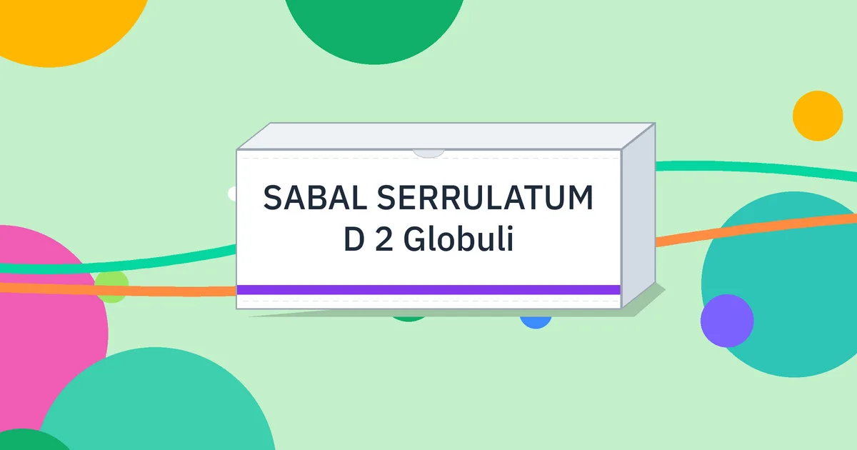 Symbolbild: Packung mit der Aufschrift SABAL SERRULATUM D 2 Globuli (PZN 07179350) – Verfügbarkeit und Bezug in Apotheken in Frankfurt am Main
