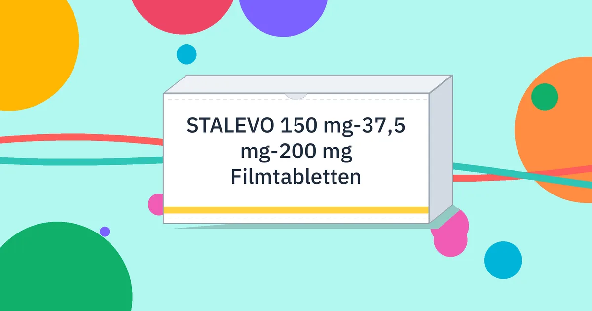 Symbolbild: Packung mit der Aufschrift STALEVO 150 mg-37,5 mg-200 mg Filmtabletten (PZN 18035281) – Verfügbarkeit und Bezug in Apotheken in Frankfurt am Main