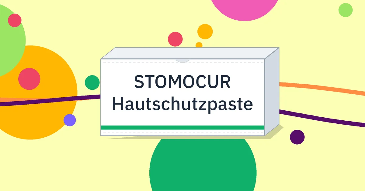 Symbolbild: Packung mit der Aufschrift STOMOCUR Hautschutzpaste (PZN 07269751) – Verfügbarkeit und Bezug in Apotheken in Frankfurt am Main