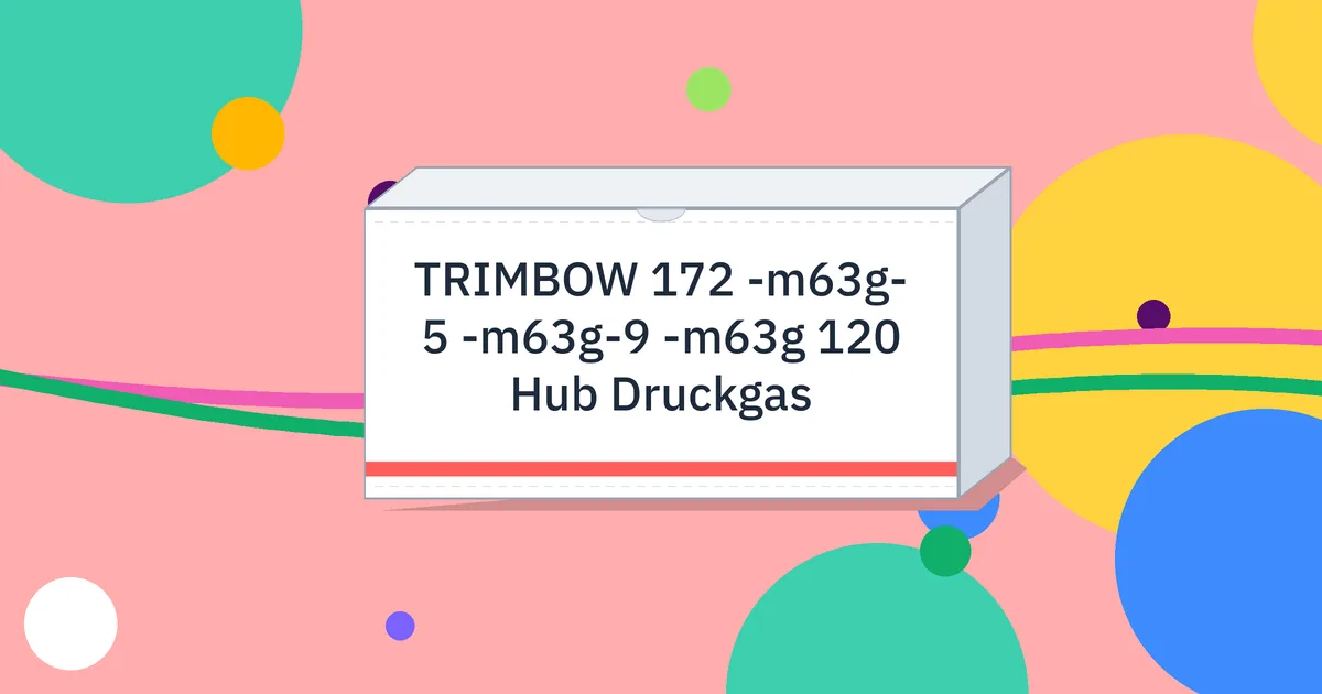 Symbolbild: Packung mit der Aufschrift TRIMBOW 172 -m63g-5 -m63g-9 -m63g 120 Hub Druckgas (PZN 16868048) – Verfügbarkeit und Bezug in Apotheken in Frankfurt am Main