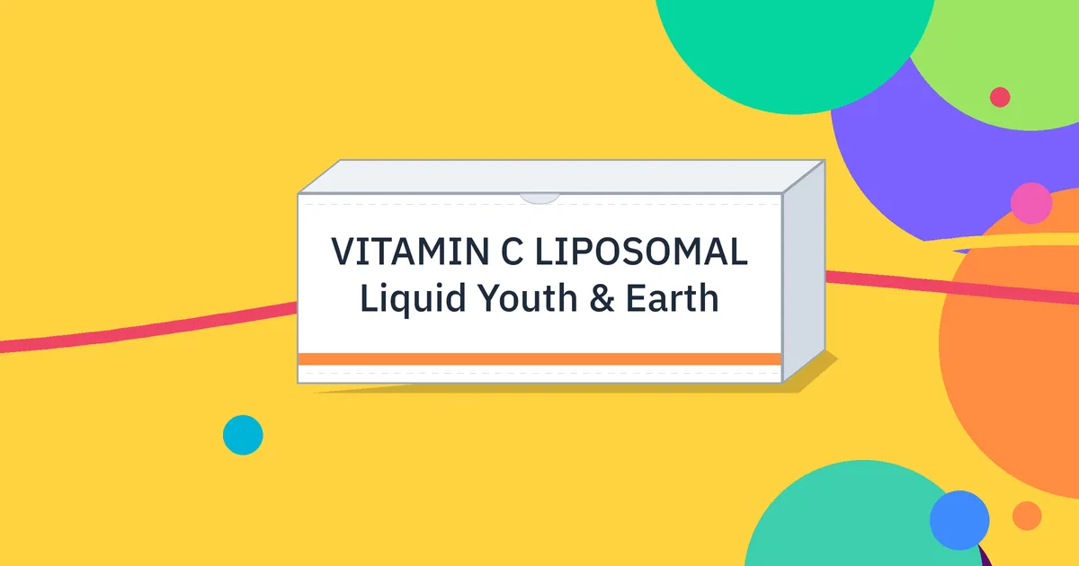 Symbolbild: Packung mit der Aufschrift VITAMIN C LIPOSOMAL Liquid Youth & Earth (PZN 16867824) – Verfügbarkeit und Bezug in Apotheken in Frankfurt am Main