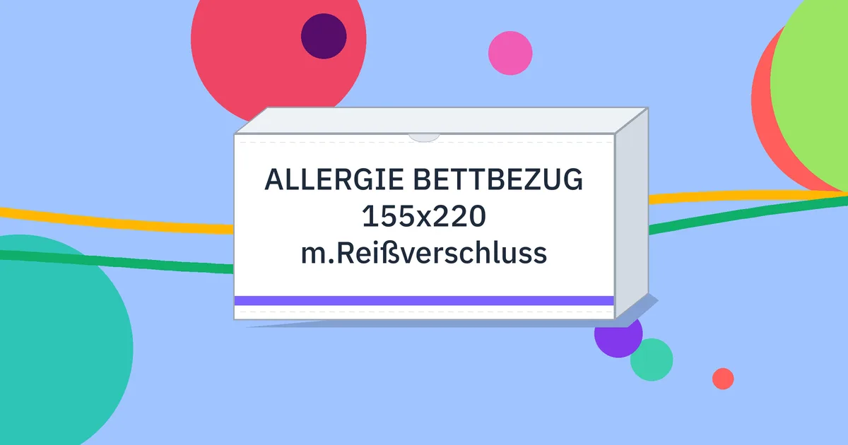 Symbolbild: Packung mit der Aufschrift ALLERGIE BETTBEZUG 155x220 m.Reißverschluss (PZN 09302257) – Verfügbarkeit und Bezug in Apotheken in Frankfurt am Main