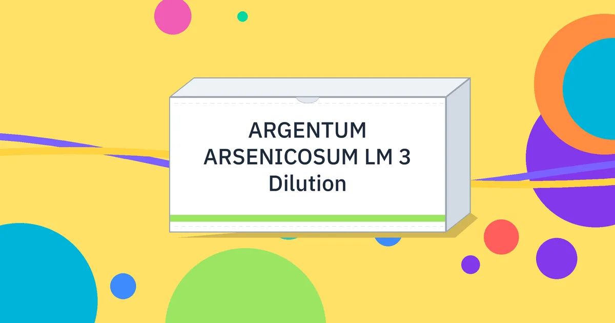 Symbolbild: Packung mit der Aufschrift ARGENTUM ARSENICOSUM LM 3 Dilution (PZN 12766776) – Verfügbarkeit und Bezug in Apotheken in Frankfurt am Main