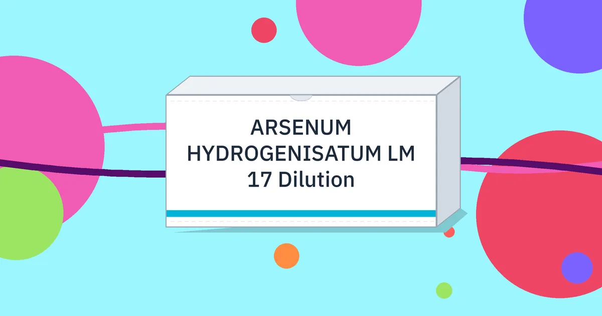 Symbolbild: Packung mit der Aufschrift ARSENUM HYDROGENISATUM LM 17 Dilution (PZN 12778495) – Verfügbarkeit und Bezug in Apotheken in Frankfurt am Main