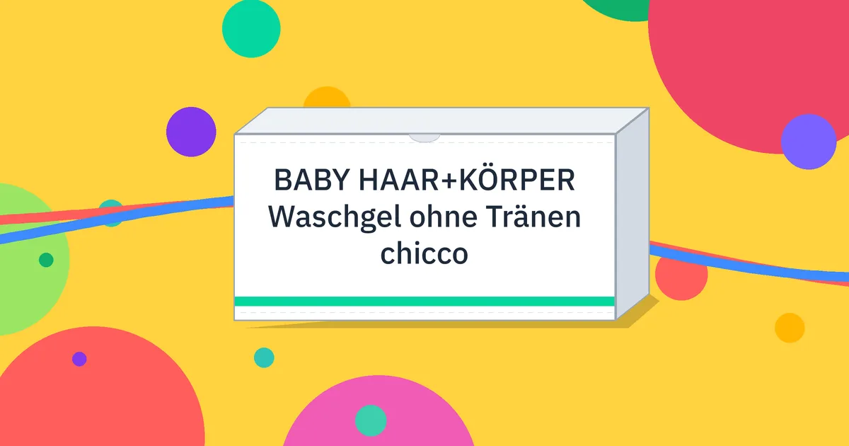 Symbolbild: Packung mit der Aufschrift BABY HAAR+KÖRPER Waschgel ohne Tränen chicco (PZN 19374507) – Verfügbarkeit und Bezug in Apotheken in Frankfurt am Main