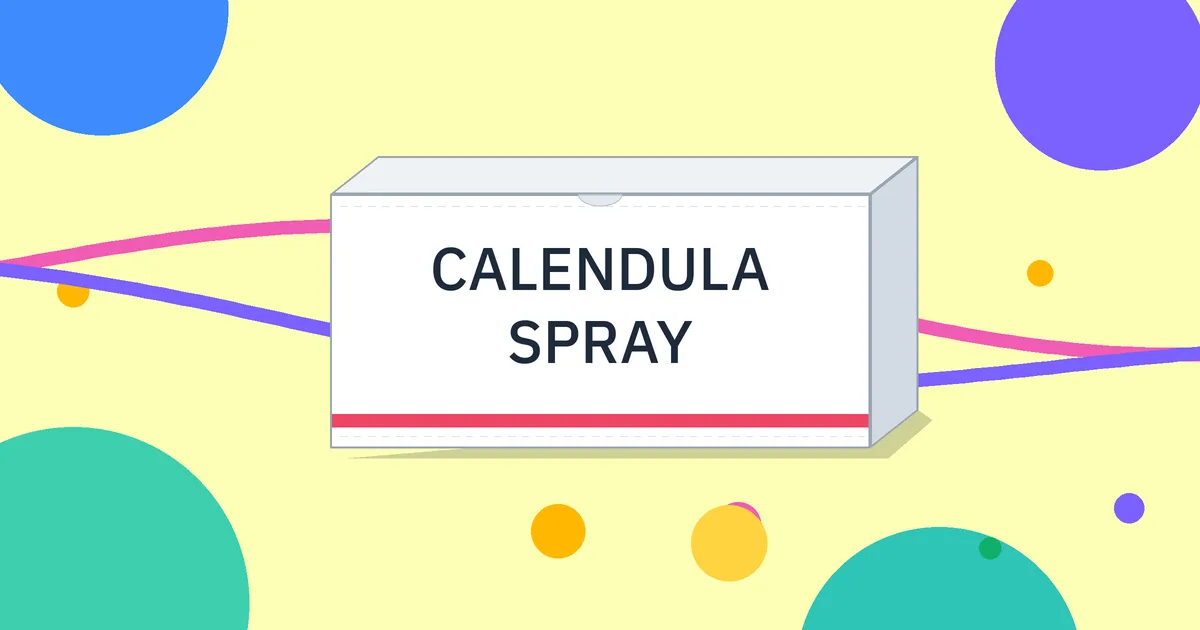 Symbolbild: Packung mit der Aufschrift CALENDULA SPRAY (PZN 18431930) – Verfügbarkeit und Bezug in Apotheken in Frankfurt am Main