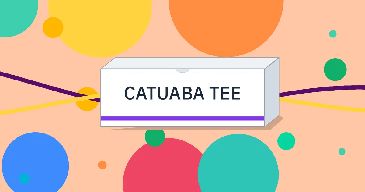 Symbolbild: Packung mit der Aufschrift CATUABA TEE (PZN 07557651) – Verfügbarkeit und Bezug in Apotheken in Frankfurt am Main