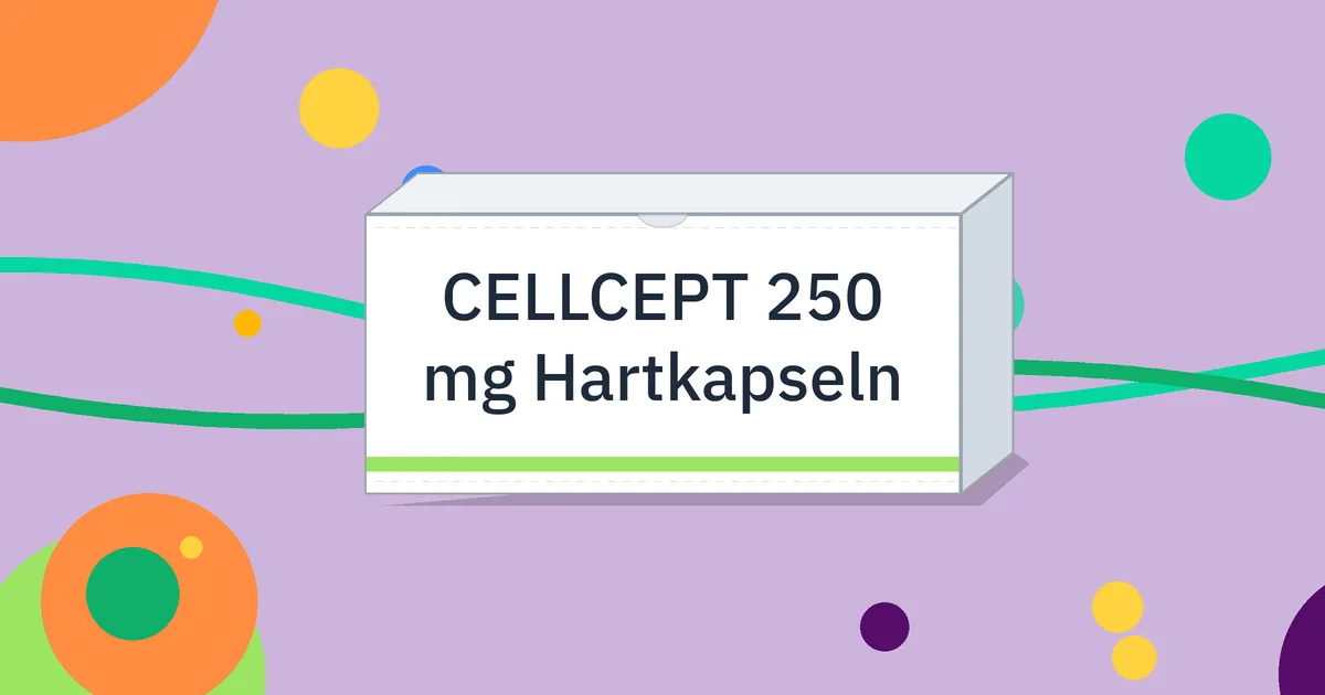 Symbolbild: Packung mit der Aufschrift CELLCEPT 250 mg Hartkapseln (PZN 07394491) – Verfügbarkeit und Bezug in Apotheken in Frankfurt am Main