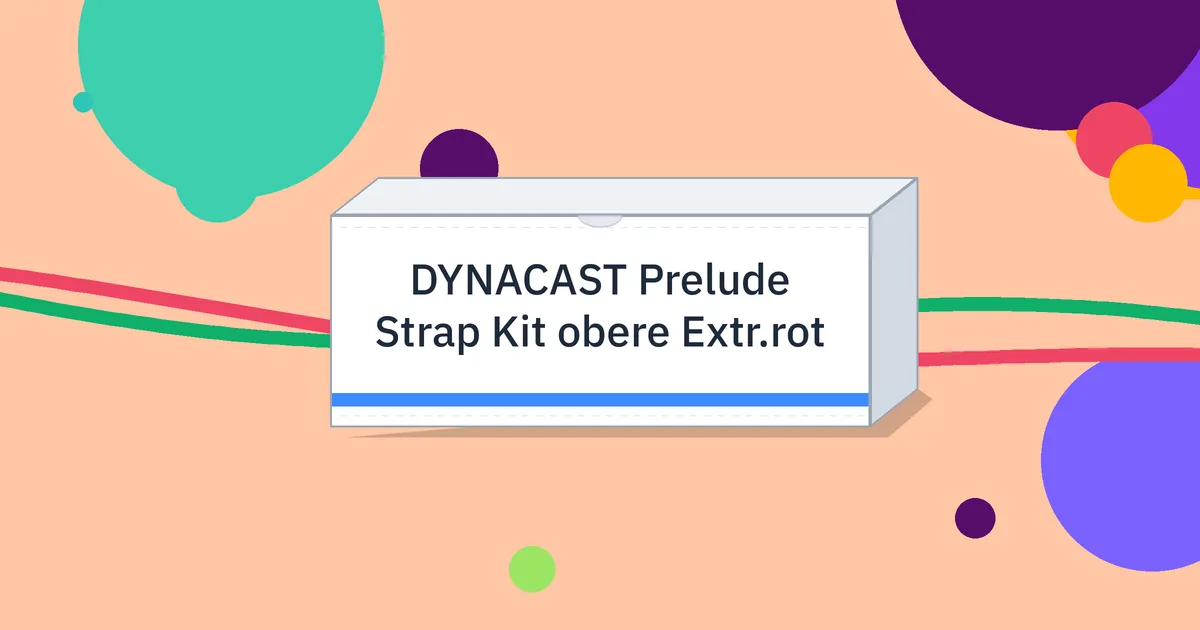 Symbolbild: Packung mit der Aufschrift DYNACAST Prelude Strap Kit obere Extr.rot (PZN 00849959) – Verfügbarkeit und Bezug in Apotheken in Frankfurt am Main