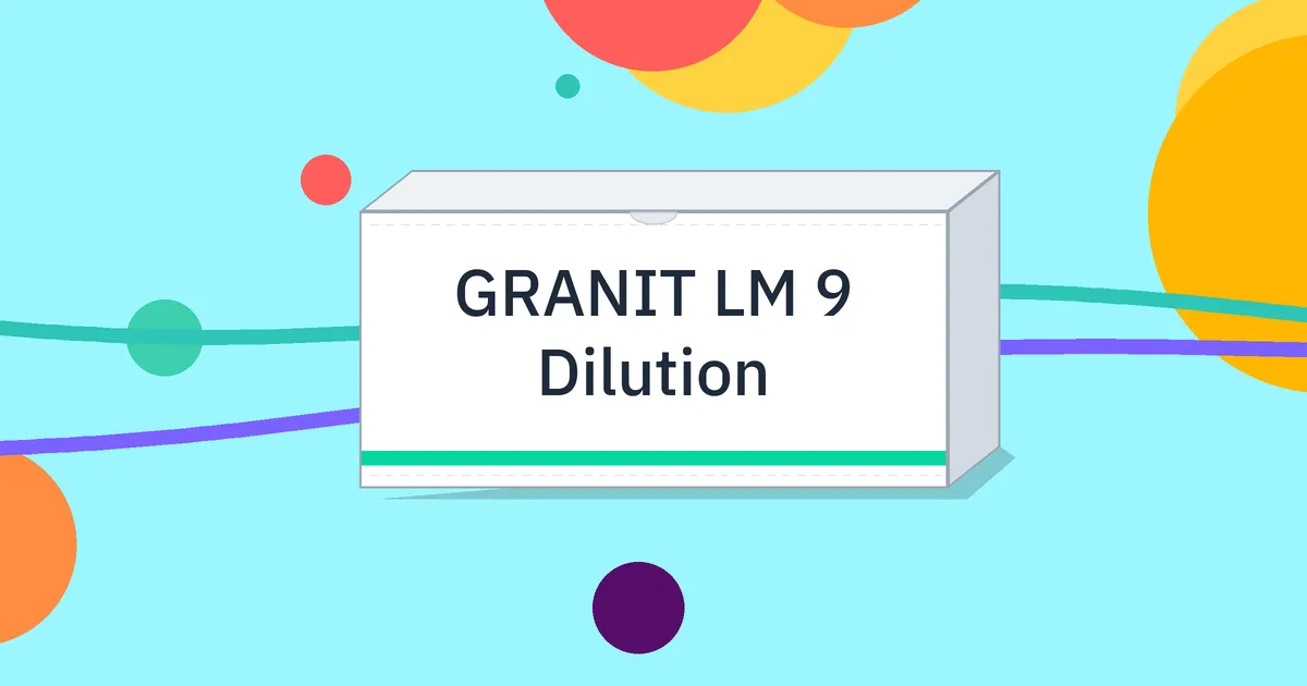Symbolbild: Packung mit der Aufschrift GRANIT LM 9 Dilution (PZN 12881247) – Verfügbarkeit und Bezug in Apotheken in Frankfurt am Main