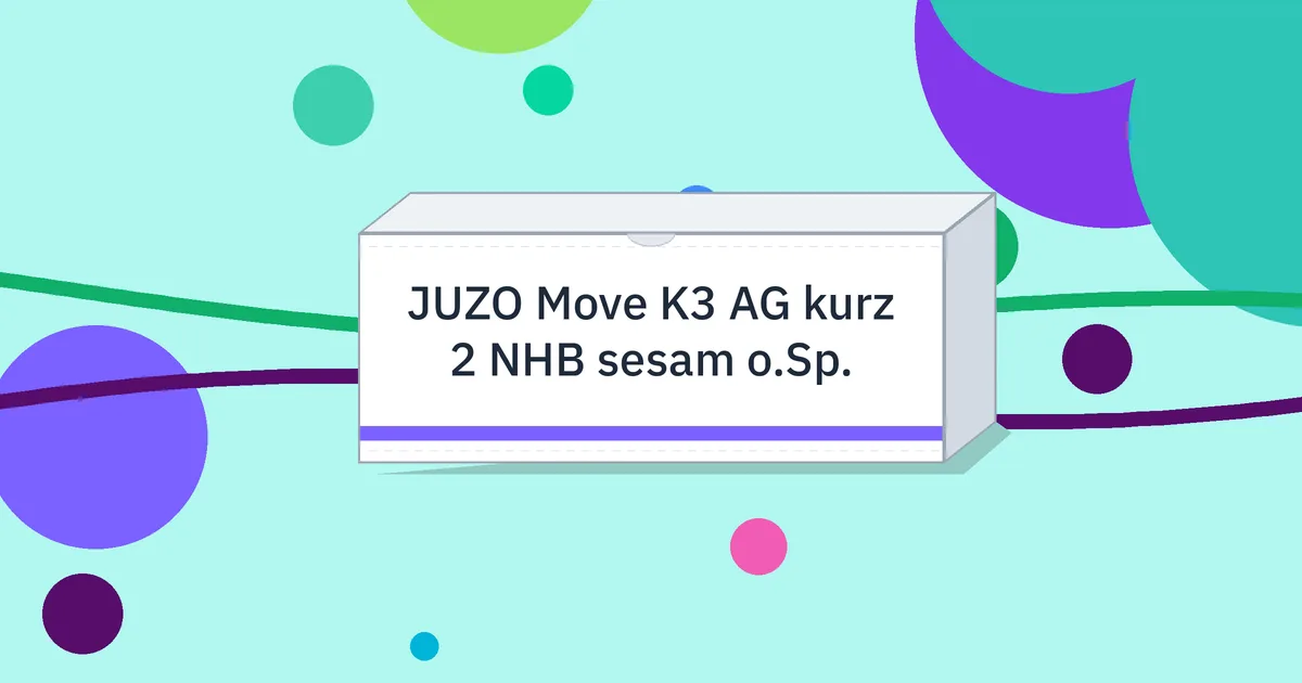 Symbolbild: Packung mit der Aufschrift JUZO Move K3 AG kurz 2 NHB sesam o.Sp. (PZN 18581173) – Verfügbarkeit und Bezug in Apotheken in Frankfurt am Main
