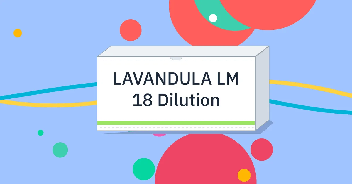 Symbolbild: Packung mit der Aufschrift LAVANDULA LM 18 Dilution (PZN 12929847) – Verfügbarkeit und Bezug in Apotheken in Frankfurt am Main