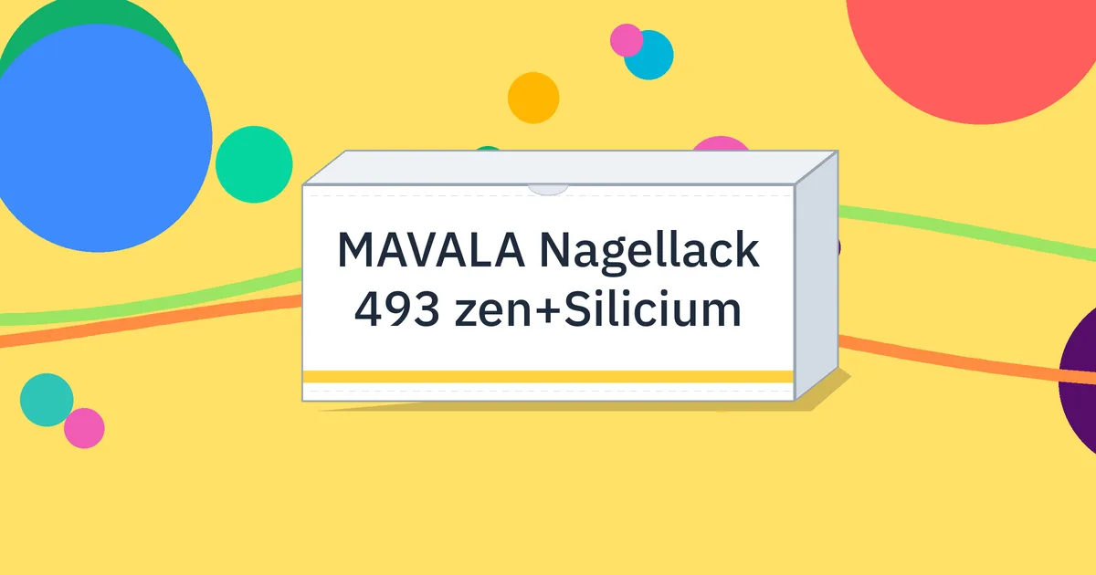 Symbolbild: Packung mit der Aufschrift MAVALA Nagellack 493 zen+Silicium (PZN 20421382) – Verfügbarkeit und Bezug in Apotheken in Frankfurt am Main
