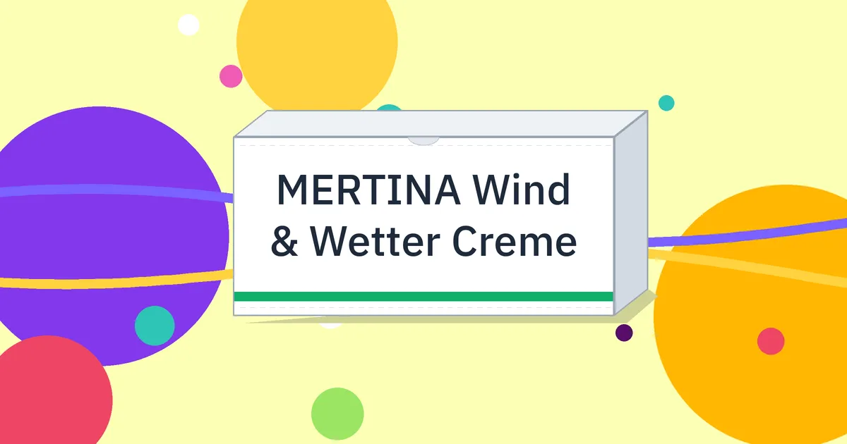 Symbolbild: Packung mit der Aufschrift MERTINA Wind & Wetter Creme (PZN 03655090) – Verfügbarkeit und Bezug in Apotheken in Frankfurt am Main
