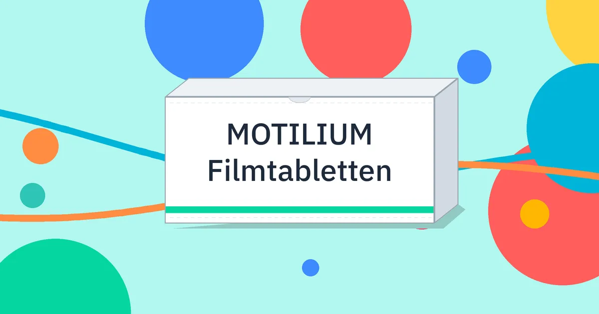 Symbolbild: Packung mit der Aufschrift MOTILIUM Filmtabletten (PZN 03050843) – Verfügbarkeit und Bezug in Apotheken in Frankfurt am Main