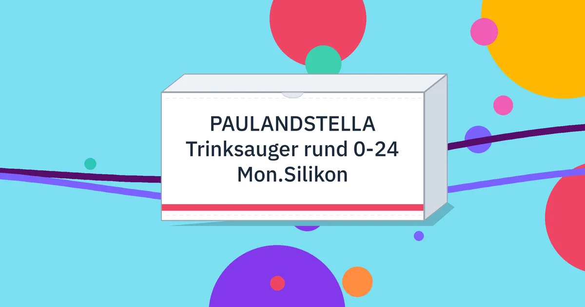 Symbolbild: Packung mit der Aufschrift PAULANDSTELLA Trinksauger rund 0-24 Mon.Silikon (PZN 10348709) – Verfügbarkeit und Bezug in Apotheken in Frankfurt am Main