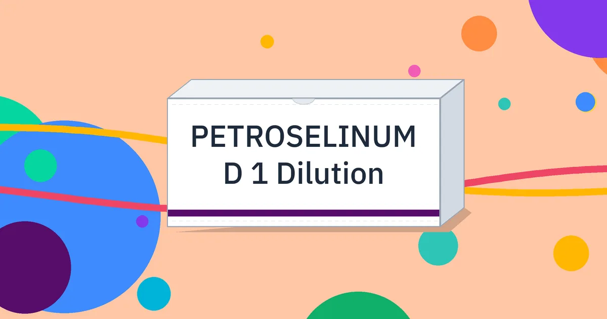 Symbolbild: Packung mit der Aufschrift PETROSELINUM D 1 Dilution (PZN 02619821) – Verfügbarkeit und Bezug in Apotheken in Frankfurt am Main