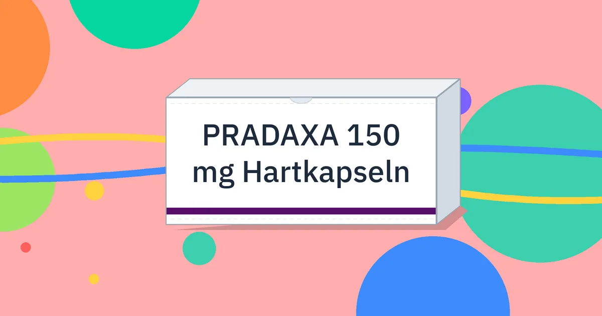 Symbolbild: Packung mit der Aufschrift PRADAXA 150 mg Hartkapseln (PZN 11727107) – Verfügbarkeit und Bezug in Apotheken in Frankfurt am Main