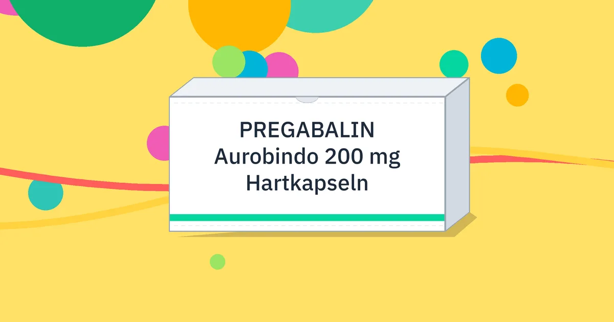 Symbolbild: Packung mit der Aufschrift PREGABALIN Aurobindo 200 mg Hartkapseln (PZN 13897115) – Verfügbarkeit und Bezug in Apotheken in Frankfurt am Main