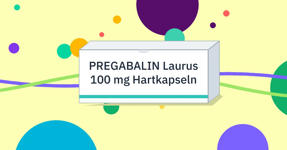 Symbolbild: Packung mit der Aufschrift PREGABALIN Laurus 100 mg Hartkapseln (PZN 16240628) – Verfügbarkeit und Bezug in Apotheken in Frankfurt am Main