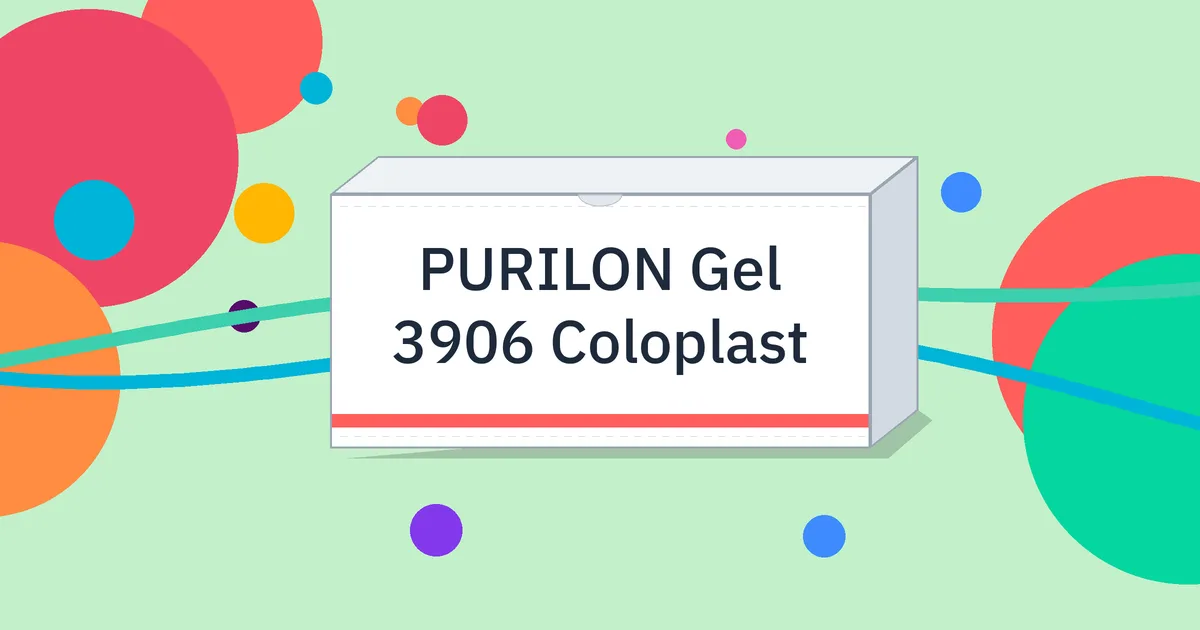 Symbolbild: Packung mit der Aufschrift PURILON Gel 3906 Coloplast (PZN 05491020) – Verfügbarkeit und Bezug in Apotheken in Frankfurt am Main