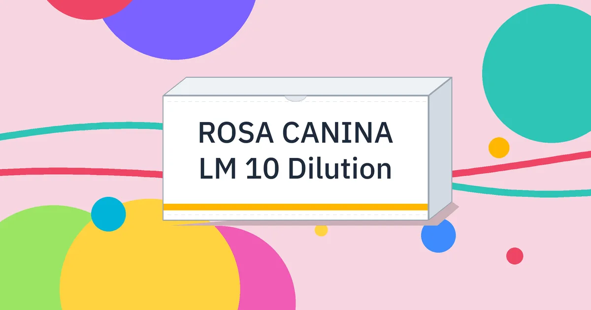 Symbolbild: Packung mit der Aufschrift ROSA CANINA LM 10 Dilution (PZN 13055327) – Verfügbarkeit und Bezug in Apotheken in Frankfurt am Main